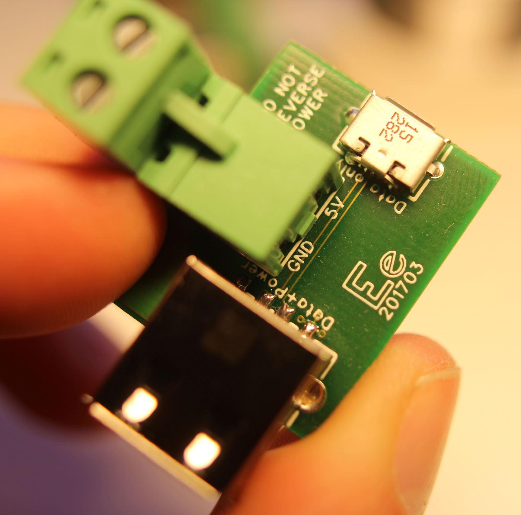 Tindie Blog | USB Power Injector that Still Allows a Data Connection